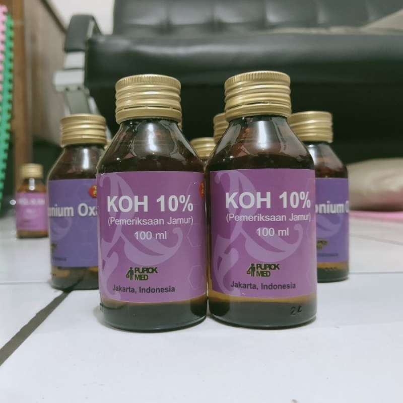 Jual Larutan Koh 10% Untuk Pemeriksaan Jamur Di Seller Ella Store ...