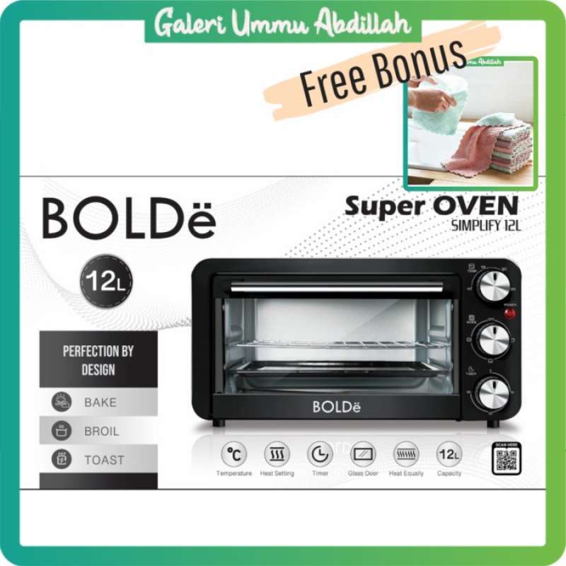 Jual Bolde Oven Mini Simplify Kapasitas 12 Liter - Original Di Seller ...