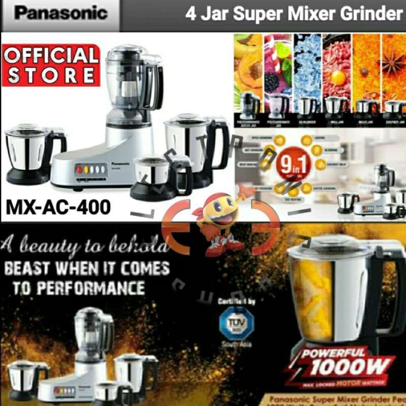 Jual Panasonic MX AC400 - Mixer Grinder /Penggiling dan Pencampur di ...