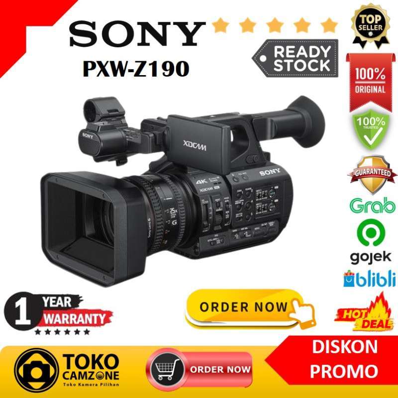 Promo Sony PXW-Z190 4K Camcorder PXW-Z190 Diskon 10% di Seller Toko ...