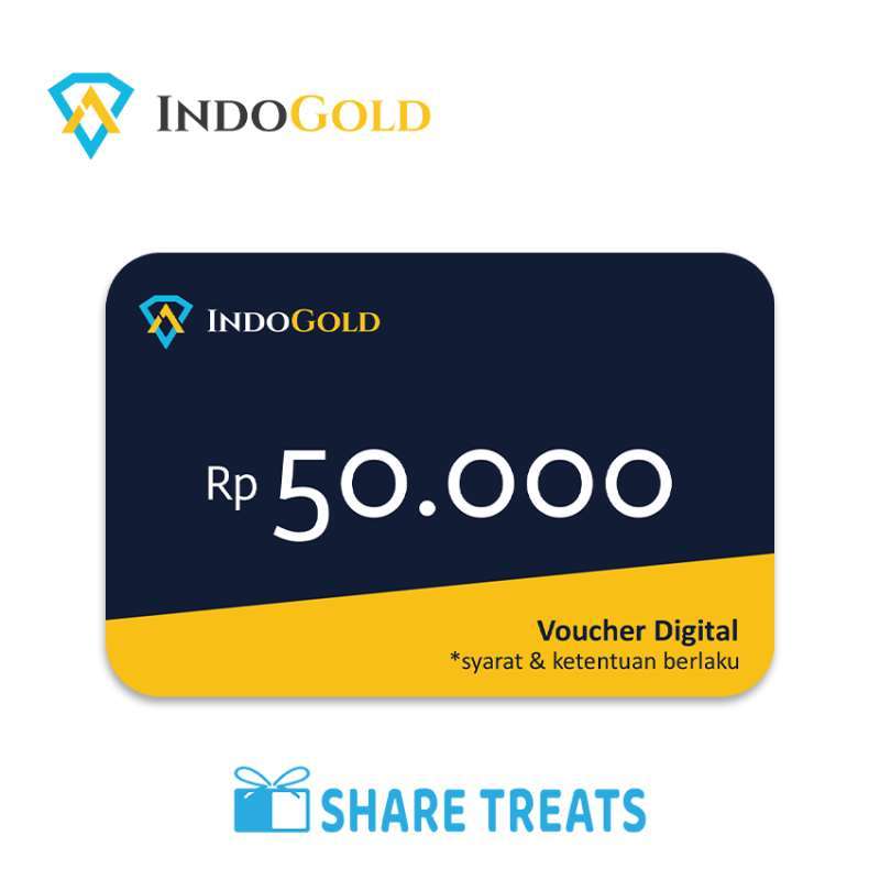 Jual Voucher Digital Indogold Rp 50.000 Di Seller Share Treats Official ...