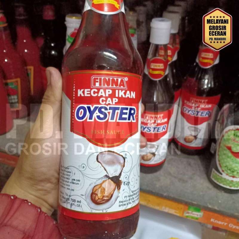 Jual FINNA KECAP IKAN CAP OYSTER 700 ML di Seller PD MANDIRI BDG - Kota ...