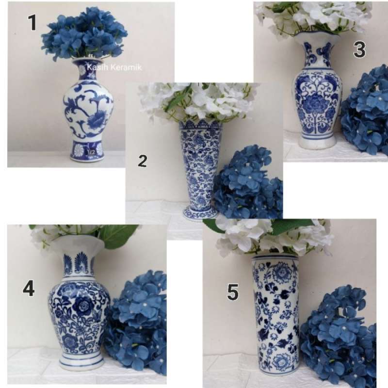 Promo Vas Bunga Vas Keramik Pajangan Guci Keramik Diskon 10 Di Seller