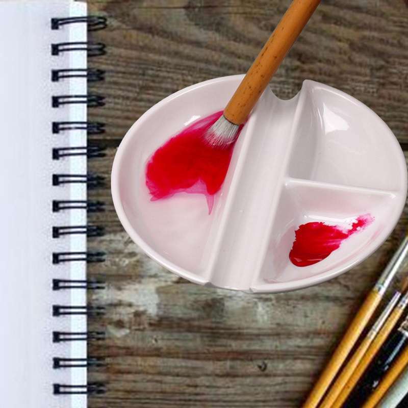 Jual Professional Paint Mixing Tray Colour Mix Drawing Crafts Painting ...