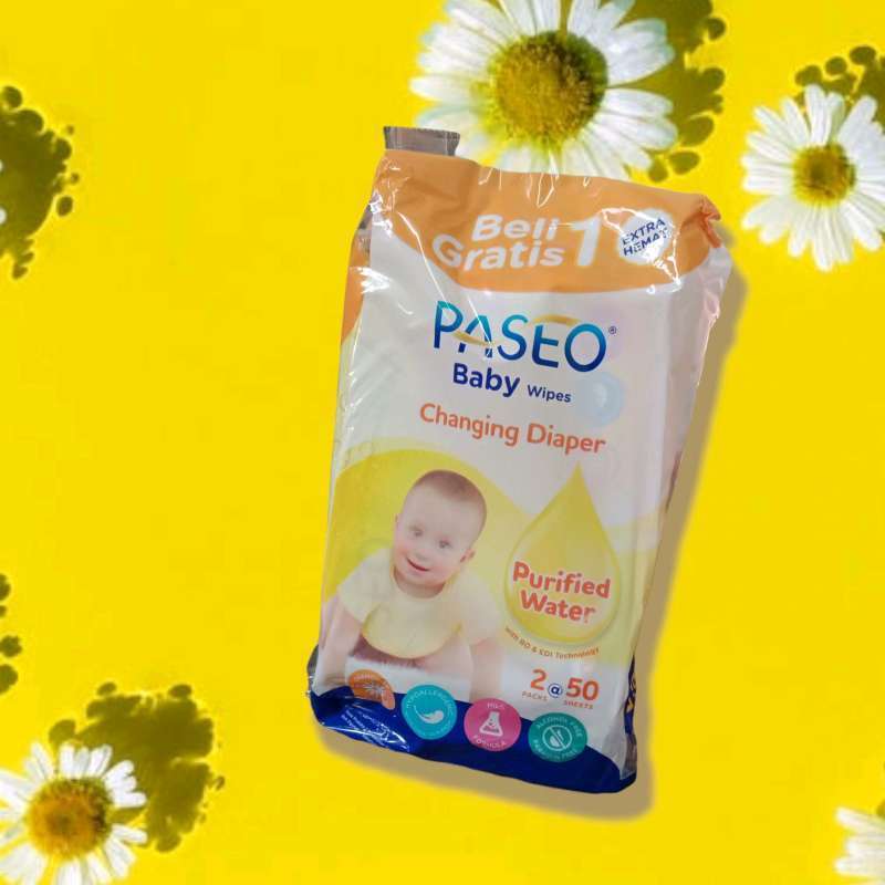 Jual Paseo Tissue/ Tissu/ Tisu Basah Baby Wipes Changing Diapers ...