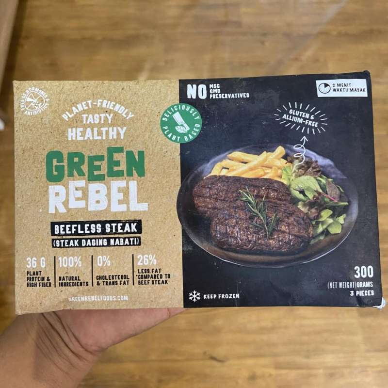 Jual GREEN REBEL FOODS - DAGING, AYAM, KEJU BERBASIS NABATI di Seller ...