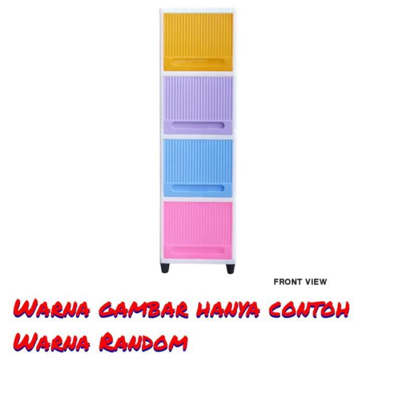 Promo Lemari Plastik Laci Plastik Club Flip 4 Susun Diskon 10 Di