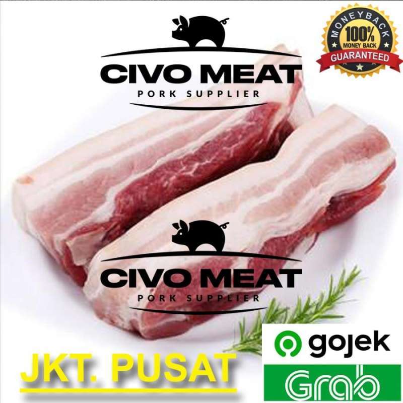 Jual Daging Babi Samcan / Pork Belly 1kg Di Seller Civo Meat Jakpus ...