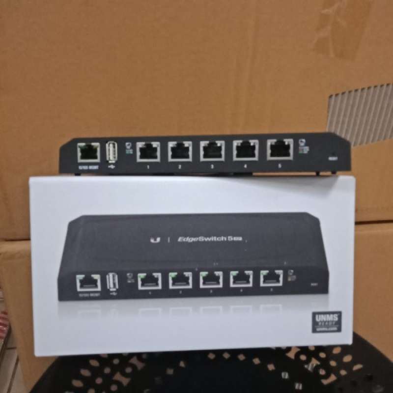 Promo Ubiquiti Es-5Xp Edge Switch Managed 5Port Gigabit Poe Diskon 10% ...