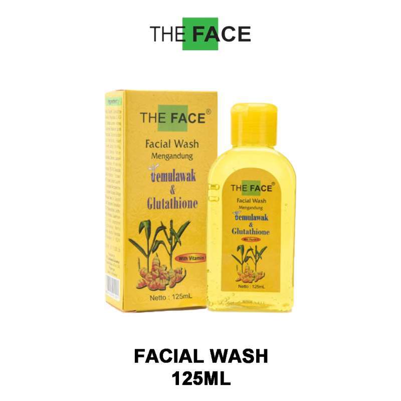 Jual The Face New Temulawak Facial Wash With Glutathione - Sabun Cuci ...