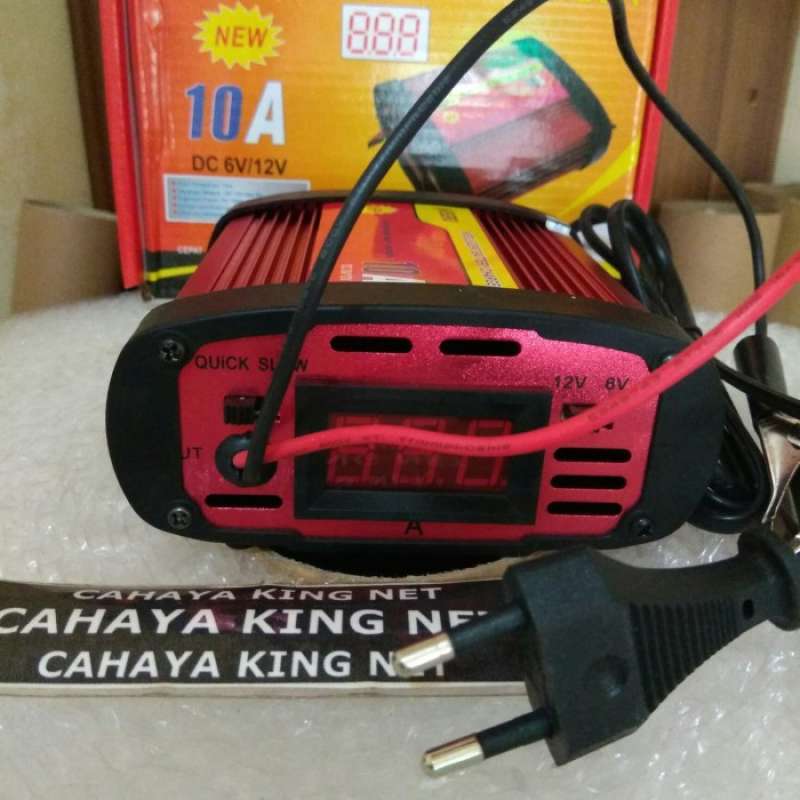 Jual smart fast charger accu 6v-12v-10a automatic visero di Seller ...