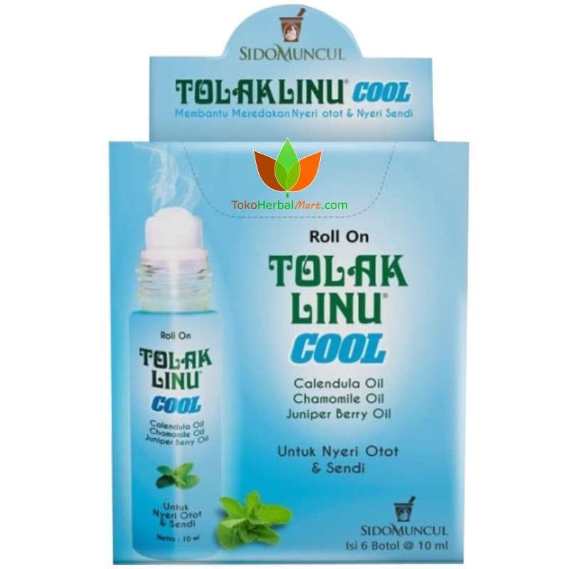 Promo TOLAK LINU COOL ROLL ON SIDOMUNCUL 1 BOX ( 6 BOTOL ) SIDO MUNCUL ...
