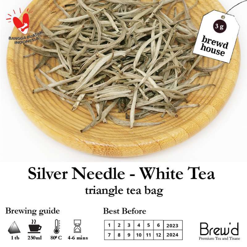 Jual Teh Pucuk Premium | White Tea Silver Needle | Teh Putih | Asli ...