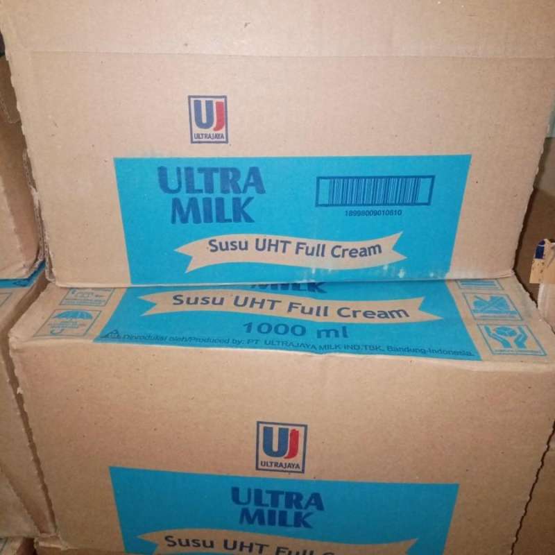 Jual UHT ultramilk fullcream 12 x 1000ml di Seller tokobahankuemedan ...
