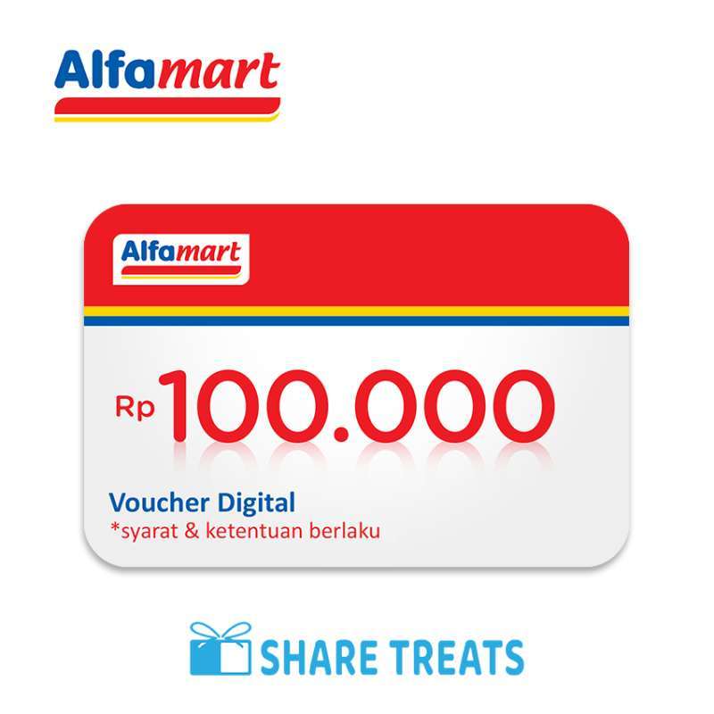 Promo Alfamart Voucher Belanja Digital Rp 100.000 di Seller Share ...