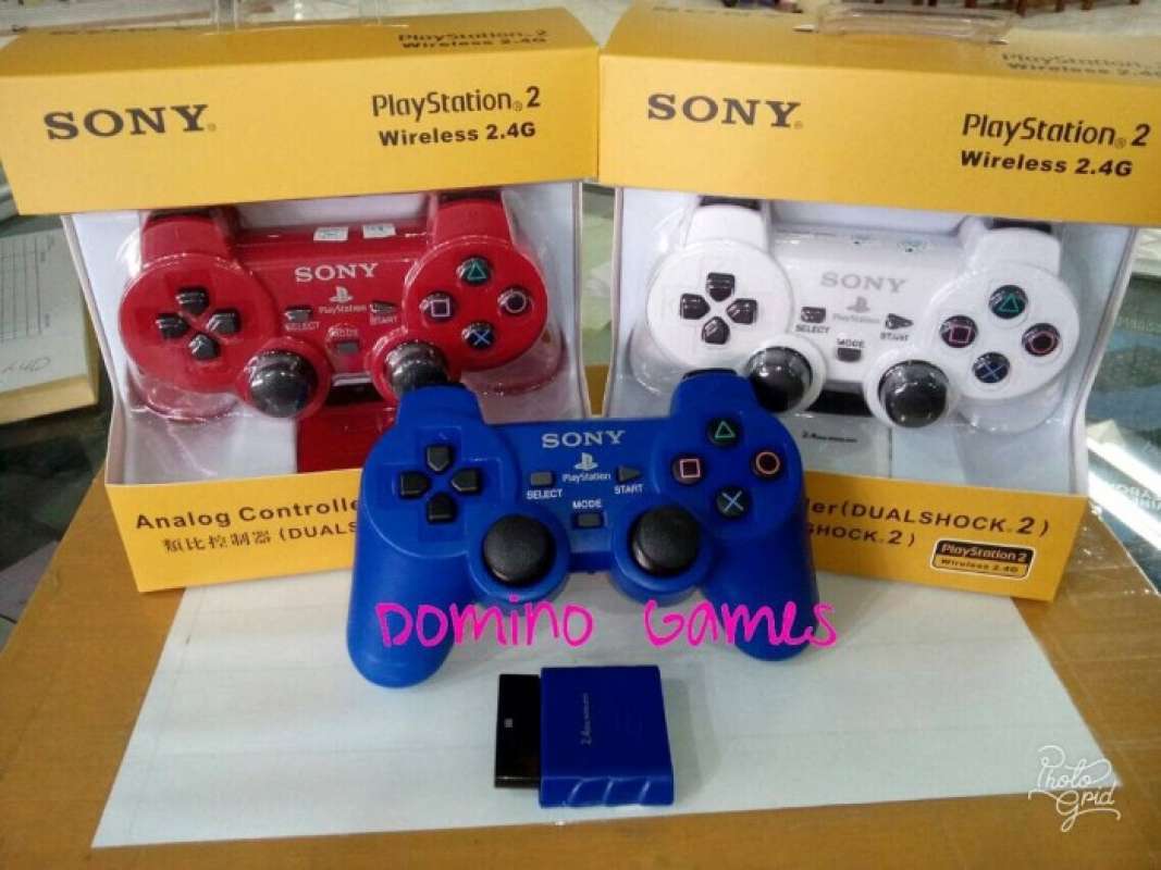 Jual STICK STIK PS2 WIRELESS WARNA di Seller MADHA JAYA STORE ...