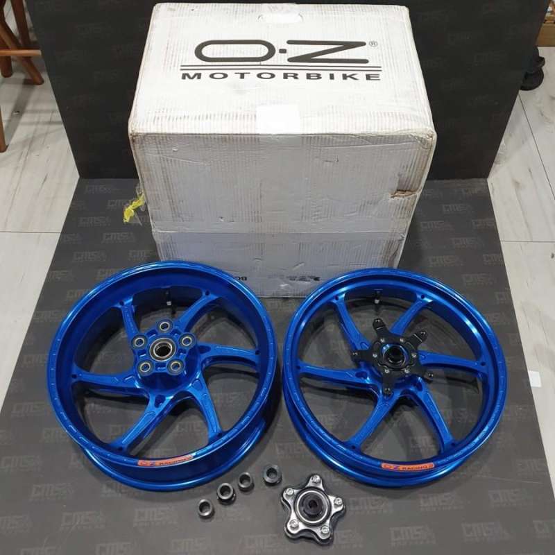 Jual Velg Oz Racing OZGass Kawasaki Zx25 Forged Rims Double Disk Ori ...