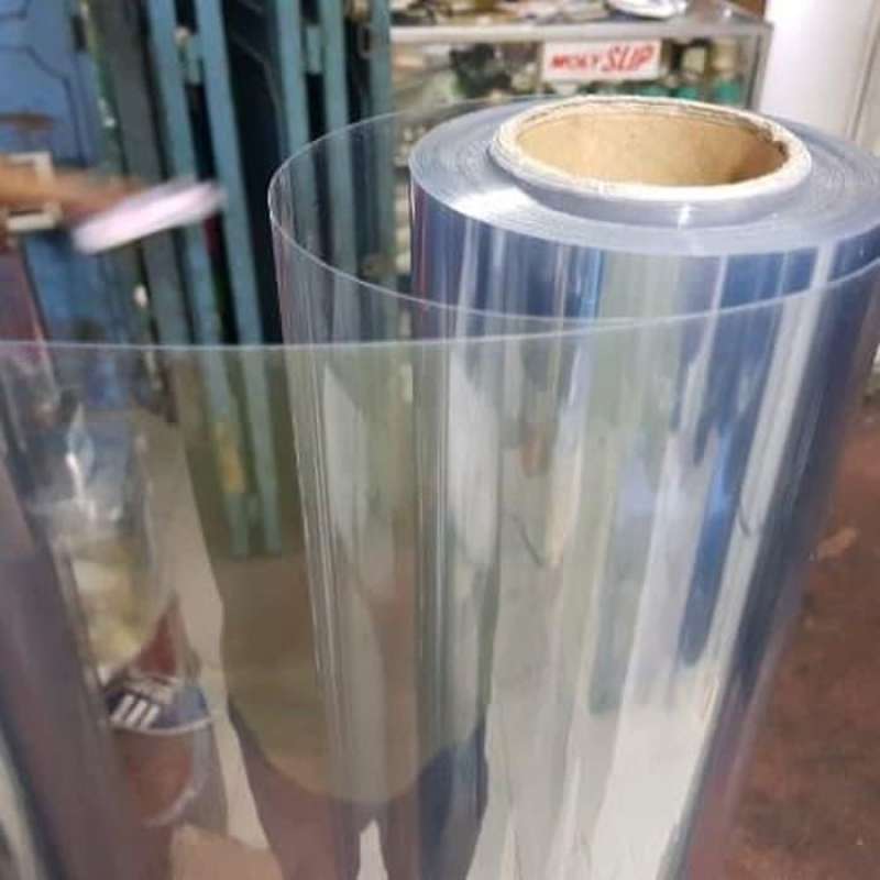 Jual PVC Mika Kaku Bening 0,7mm Rollan / Mika Souvenir / Plastik PVC Rigid di Seller Arta ...