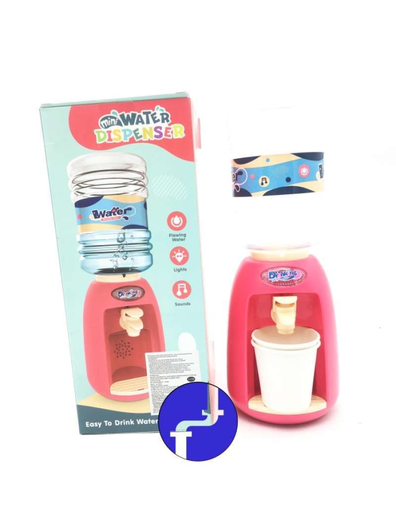 Jual Mainan Anak Mini Water Dispenser Minuman Galon Air Minum Mineral ...