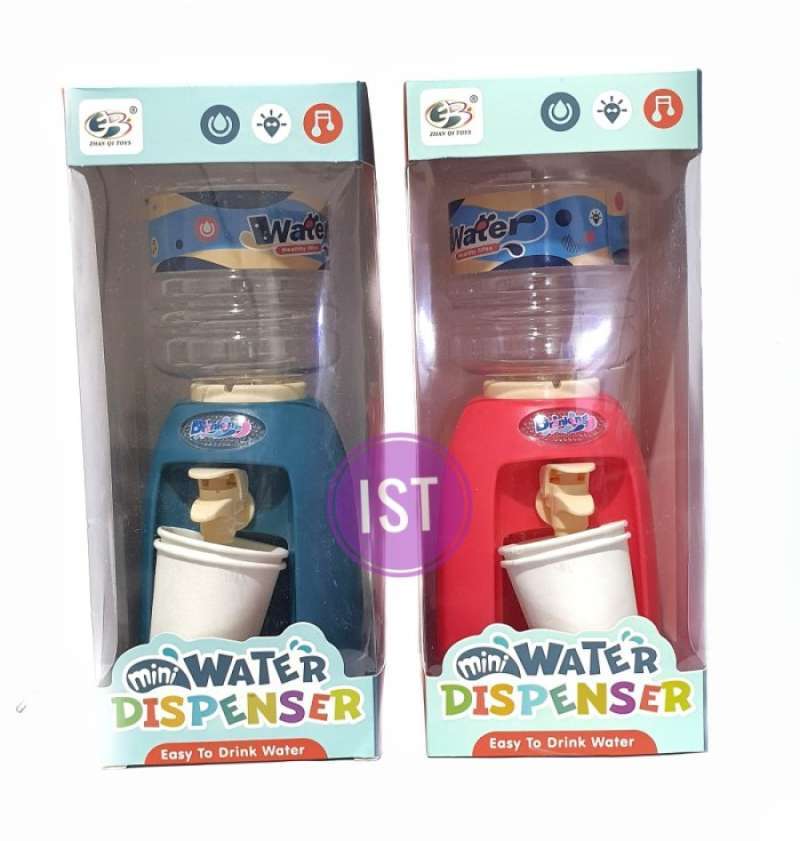 Jual Mainan Anak Mini Water Dispenser Minuman Galon Air Minum Mineral ...