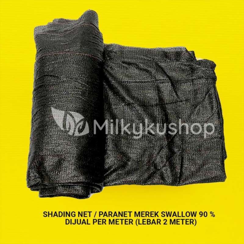 Promo PARANET 90% PER 1 METER SHADING NET JARING ATAP HITAM di Seller ...