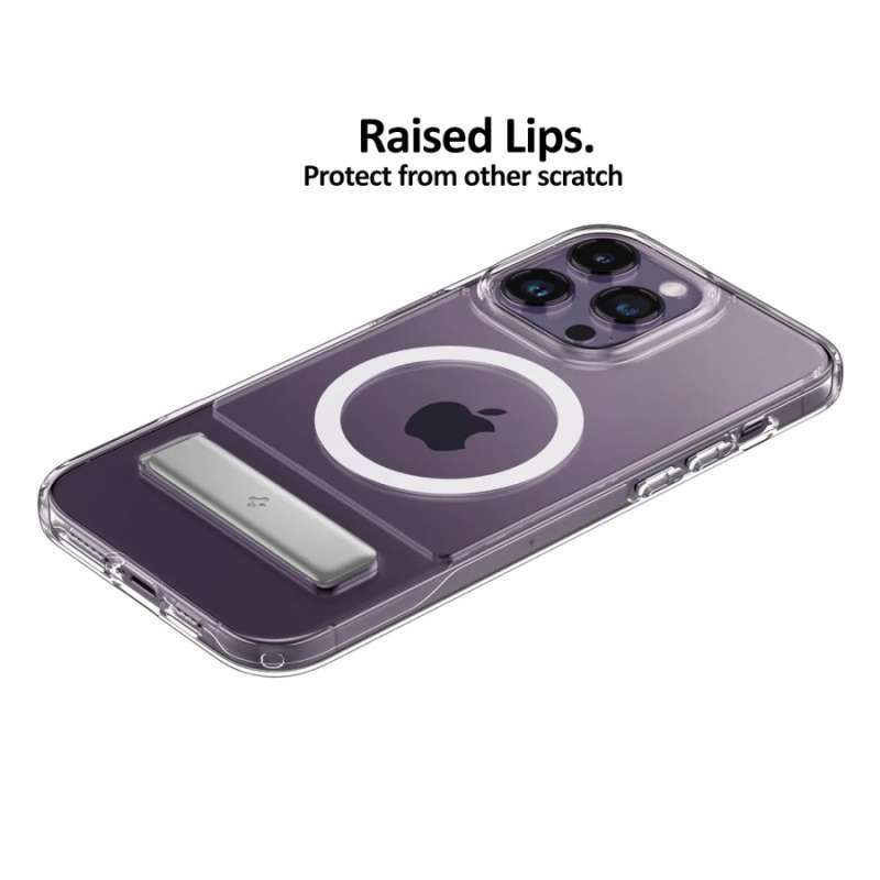 Promo Case iPhone 14 Pro Max Plus Spigen Slim Armor Essential Stand ...