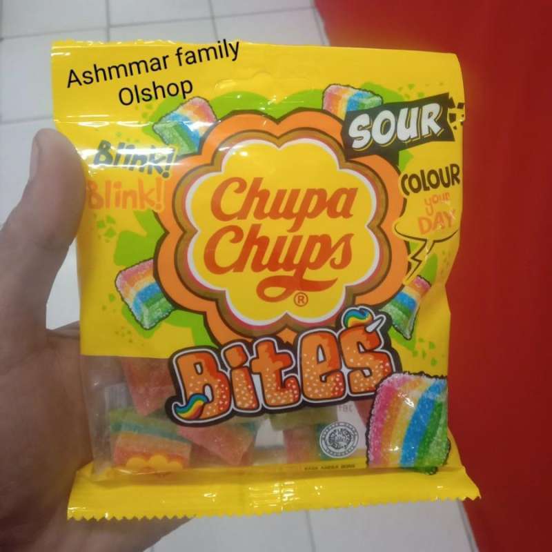 Jual Permen Chupa Chups Sour Bites Blink di Seller Doa_Mamah shop ...