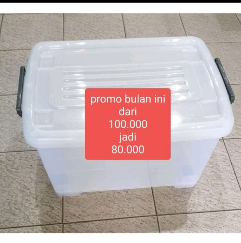 Promo Box Container Real Bening 70 Liter CB 70 Multiclub Rak Plastik ...