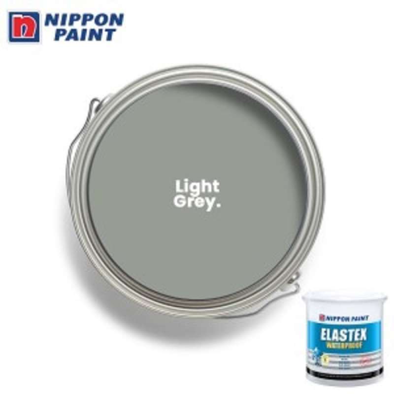 Jual Nippon Paint Elastex 4 Kg (cat Waterproof) Tinting/mixing - Light ...