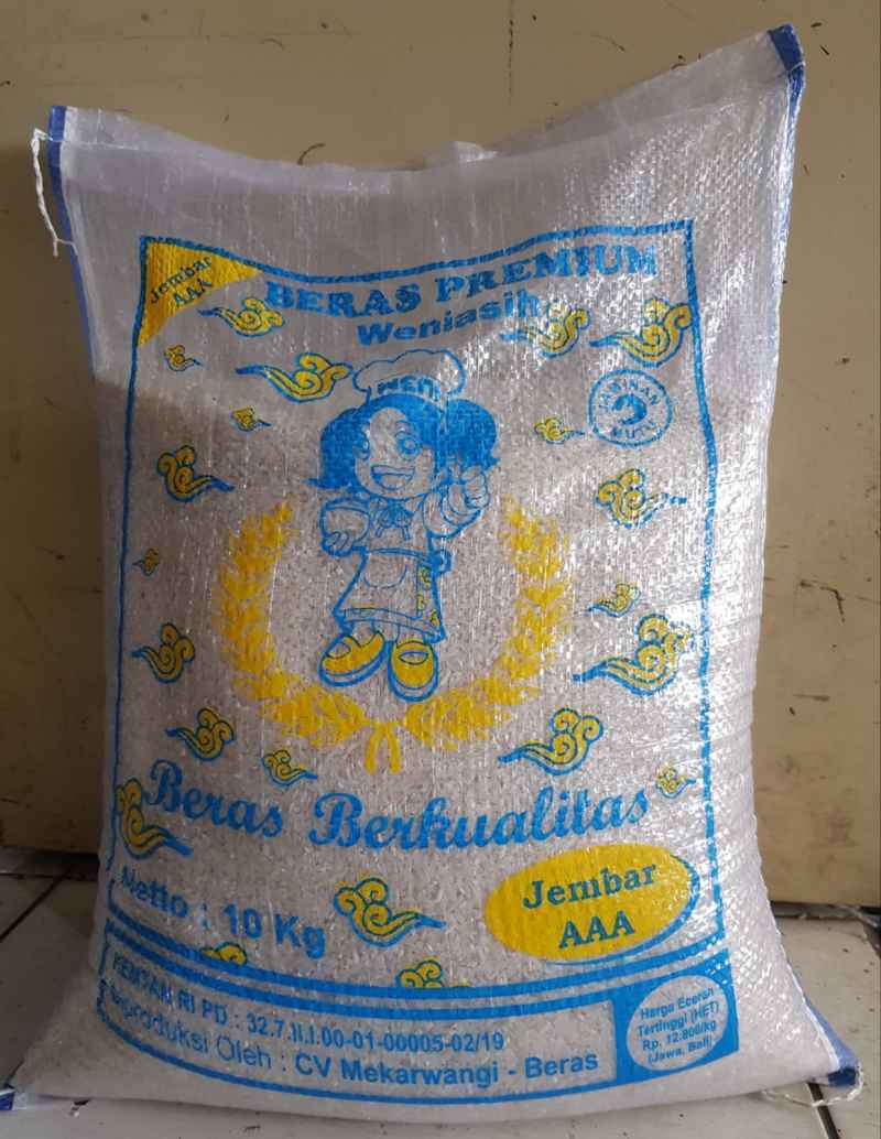 Promo BERAS JEMBAR SRAGEN 10KG di Seller Mekar Wangi Beras Bandung ...