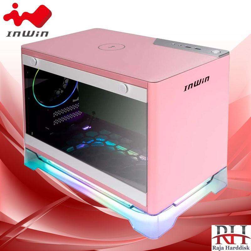Jual InWin A1 Plus Pink - Mini ITX Tempered Glass With 650W PSU 80 ...