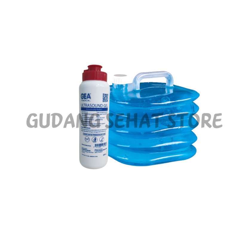 Promo USG Gel Ultrasound Gel 260 Gram Jelly Aquasonic Doppler Dopler ...
