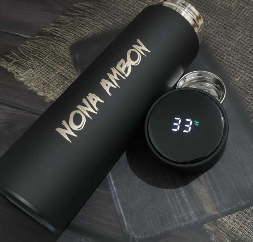 Jual Custom Tumbler Led Suhu / Tumbler Custom Nama Stainless 500Ml ...