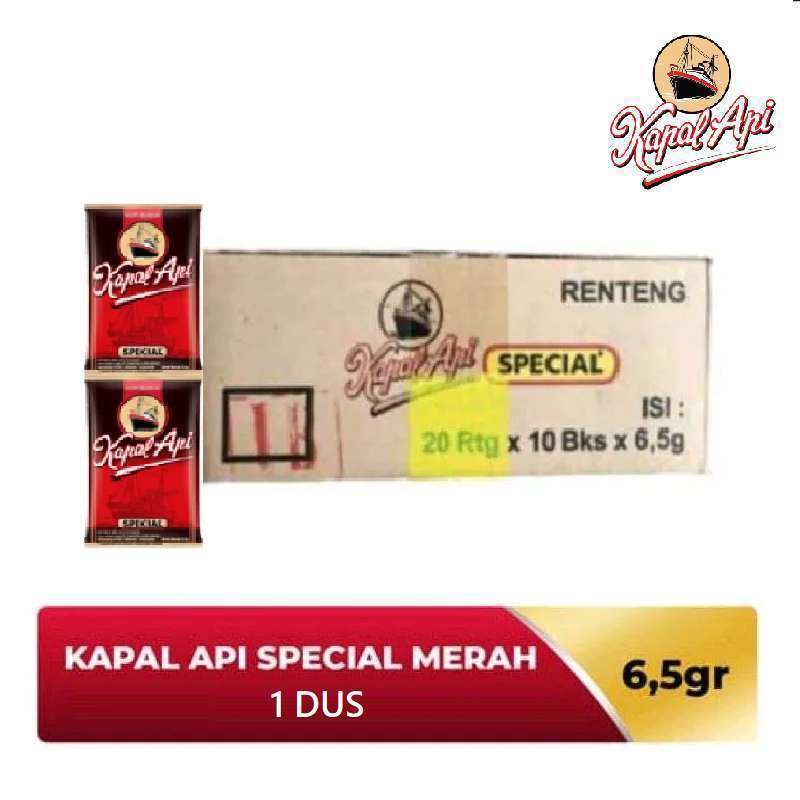 Jual Kopi Kapal Api Special [20 Rtg x 10 Bks x 6.5g] di Seller WARUNG ...