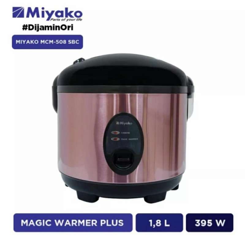 Promo MIYAKO Magicom / Rice Cooker Miyako (MCM 508 SBC) Diskon 27% di ...