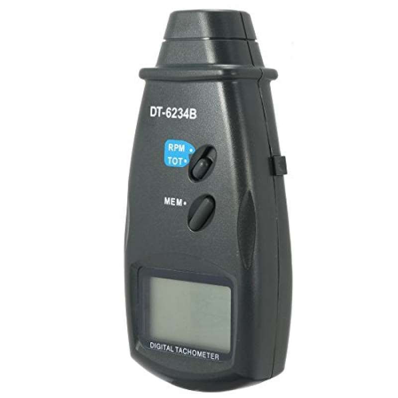 Promo uxcell DT-6234B Photo Tachometer Cycloscope Revolution Indicator ...