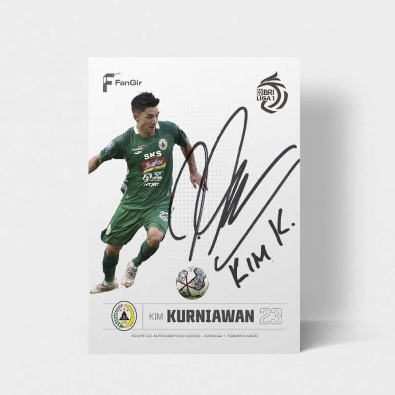 Promo Kartu Trading Card Sepak Bola FanGir BRI Liga 1 Indonesia 2021/ ...