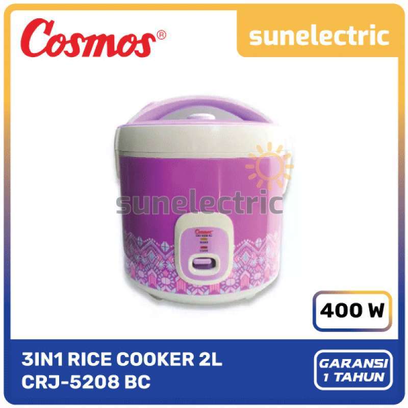 Promo Cosmos CRJ-5208 BC Rice Cooker / Magic Com 3in1 Kapasitas 2 Liter ...