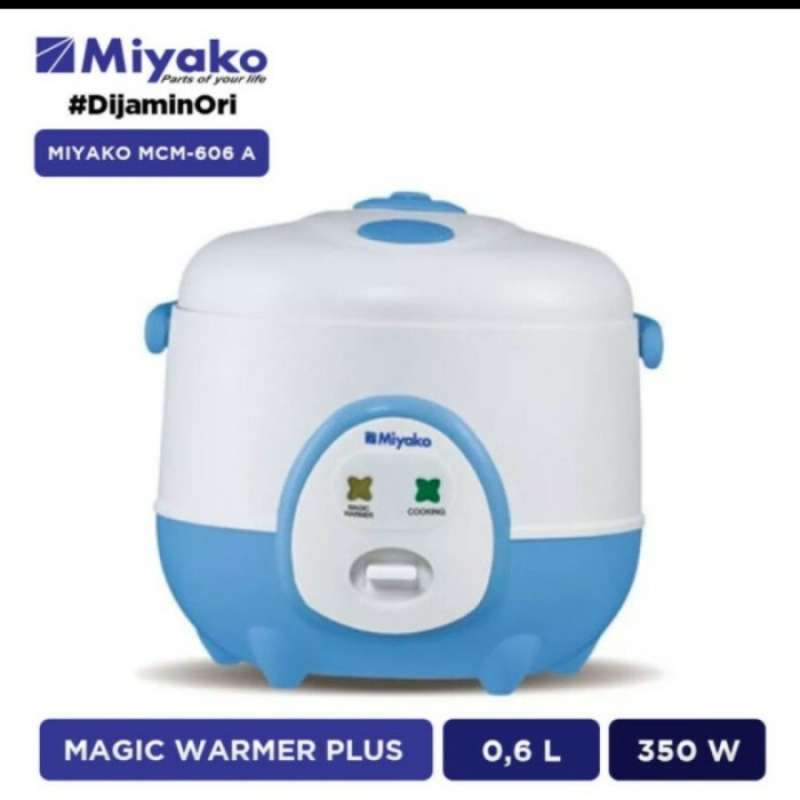 Promo Magic com / Rice Cooker Miyako MCM-606 Diskon 52% di Seller ...