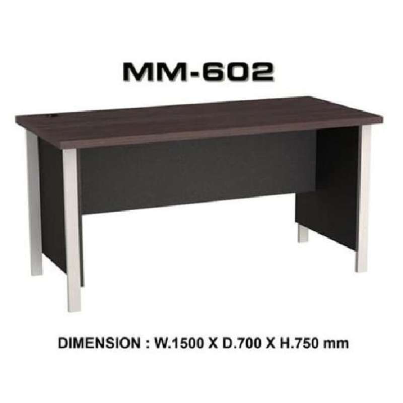 Jual Meja Kantor Vip 150cm Side Panel Besi Kuat Dan Modern Di Seller ...