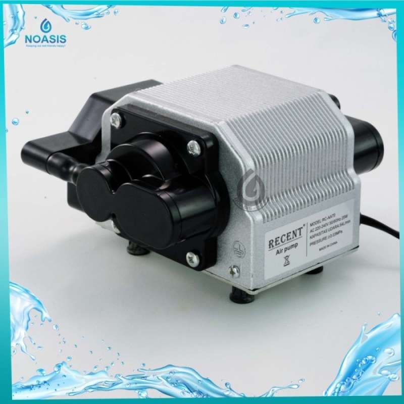 Promo POMPA UDARA KOLAM AQUARIUM RECENT RC AA 70 TEKANAN BESAR 8 OUTPUT ...