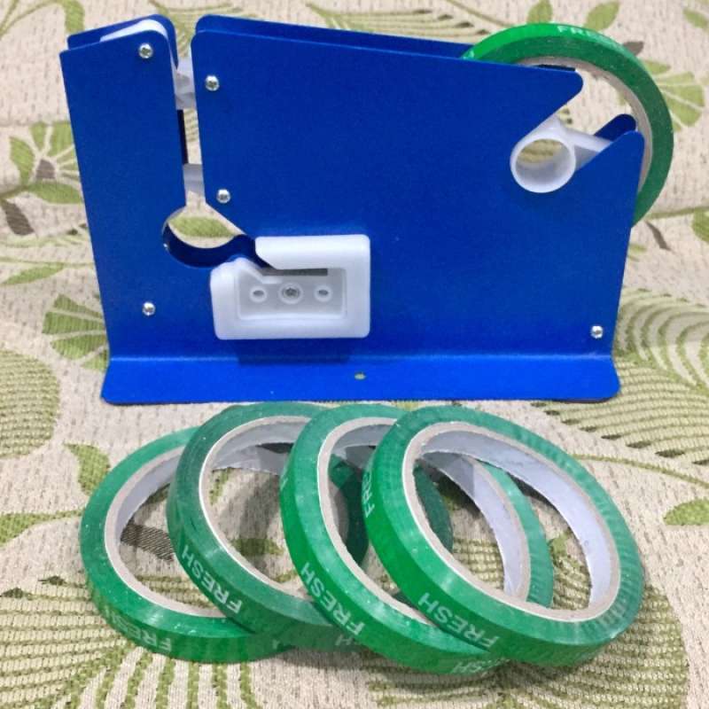 Promo Bag Neck Sealer Alat Pengikat Plastik Sayuran Dispenser Isolasi ...