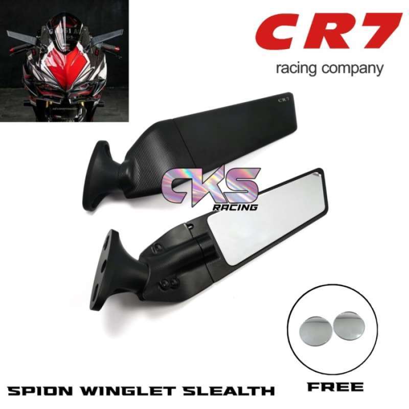 Promo Spion Winglet Stealth Spion Motor Stealth Winglet CR7 Universal ...