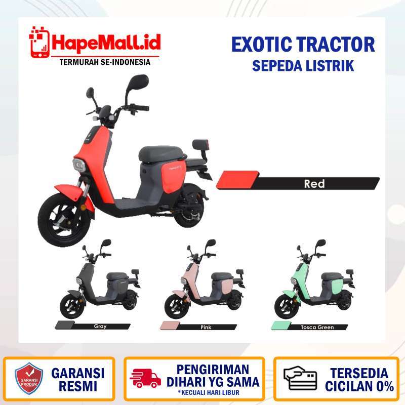 Promo Exotic Tractor Sepeda Listrik Garansi Resmi Termurah Diskon 6% Di ...