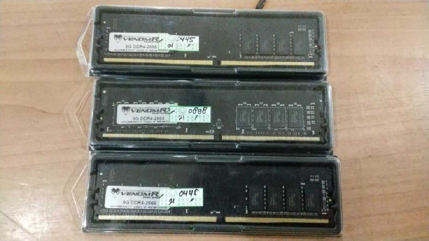 Jual VENOM RX VENOMRX 8GB (1x8GB ) DDR4 2666Mhz Memory RAM PC Komputer di Seller TF COM - Mangga ...