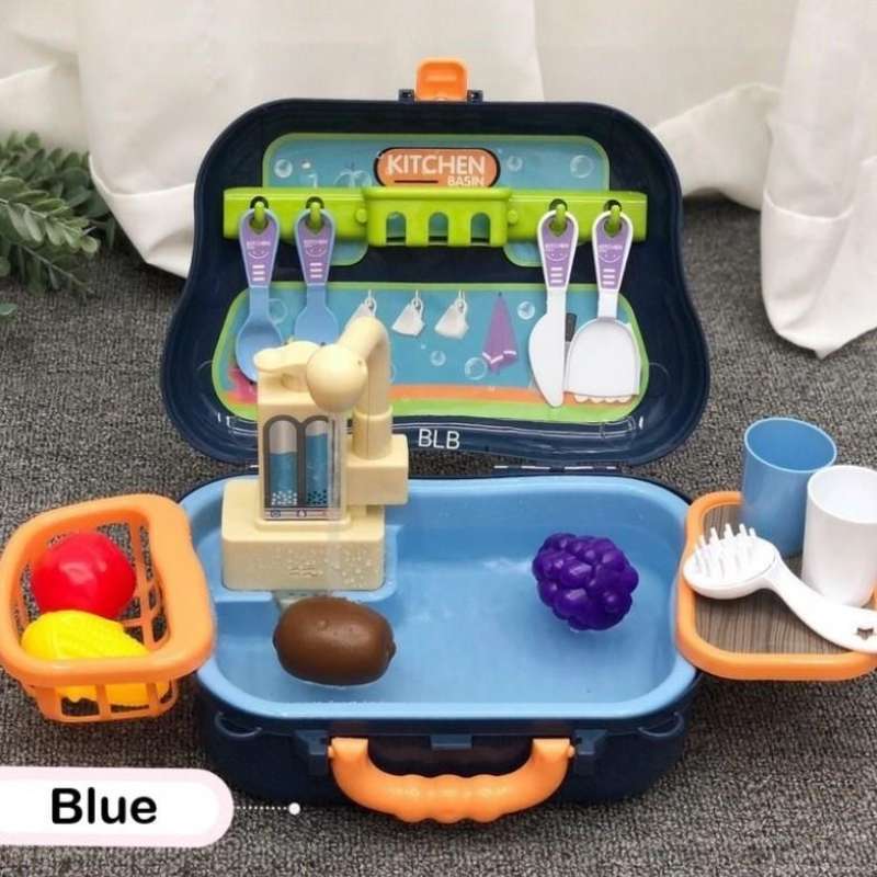 Jual Mainan anak wastafel 2in 1 electronic (GRATIS BATRE WARNA RANDOM ...