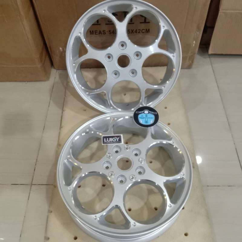 Jual Velg Model Marus W125 Silver Front & Rear Vespa Gt Series Gts Gtv ...