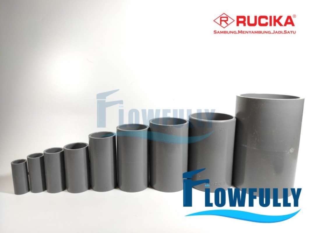 Jual SOCKET AW 8 RUCIKA SOK TS POLOS LURUS 8 inch PVC di Seller ...