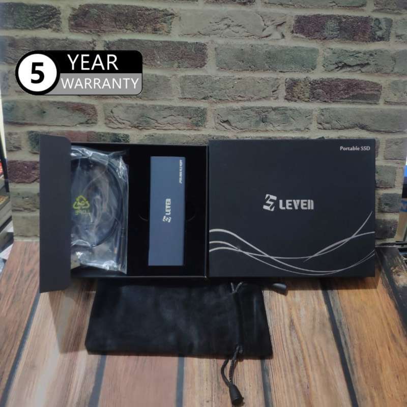 Jual Portable External M2 512gb Leven Type C 3.1 + Usb 3.0 Garansi 5 ...