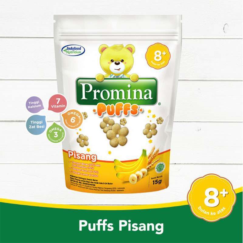 Jual Promina Puffs Snack Bayi Pisang 15 g di Seller Alfamidi Official ...